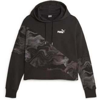 Puma Damen Kapuzensweat POWER CAT MARBLEIZED