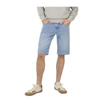 Pepe Jeans London Homme, Shorts, Bleu, Taille: W30 Bermuda Slim