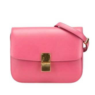 Celine Sac bandouli&egrave;re vintage doccasion - Femme - Pre-owned - Rose - Taille: ONE Size