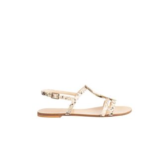 Baldinini De0353P10Sp Flache Sandalen - - Shoes - Damen - Beige - 36 EU