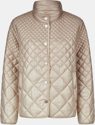 Barbara Lebek Steppjacke &Uuml;bergangsjacke oder Damenjacke mit seitlichen Druckkn&ouml;pfen