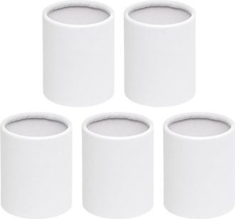 BESTONZON OSALADI Kleiner Blumeneimer aus Papier 5 St&uuml;ck Runde Blumenboxen aus Pappe Kompakter Strau&szlig;halter f&uuml;r Frische Blumen Umweltfreundliche Geschenkverpack