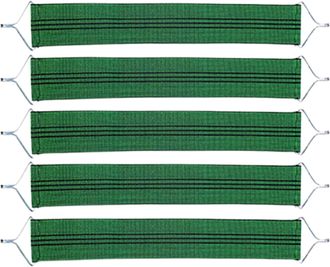 Generic Liegeersatzbänder - elastische Stoffriemen, Starke Stützgurte, 5 Teile langlebige tragende Verstärkung | Essentielle Klappstuhlteile für Terrasse, Gar