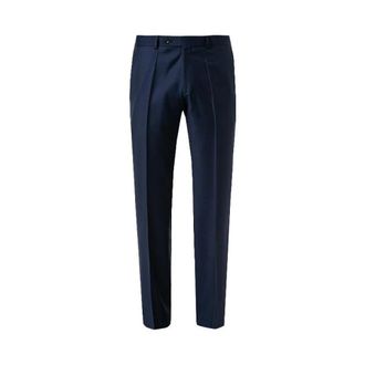 Roy Robson Schmale Wollhose mit Falten - - Trousers - Herren - Blau - S