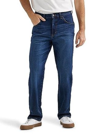 Wrangler Jean Coupe décontractée pour Homme, Indigo foncé, 36W x 32L