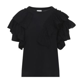 Dries Van Noten Femme, Tops, Noir, Taille: 40 FR T-shirt Humey