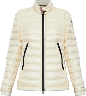 Moncler Doudoune courte pliable Walibi - Femme - Vestes - Beige - Taille: 42 FR