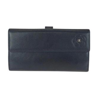 Chanel Pre-owned Long wallet (bi-fold) - - Pre-owned - Damen - Schwarzk - ONE SIZE