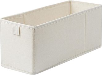 Generic Platzsparende, faltbare Stoff-Aufbewahrungsboxen - Schmale und stabile Organizer f&uuml;r Socken und Unterw&auml;sche, perfekt f&uuml;r Schubladen, Regale, Schr&auml;nke 