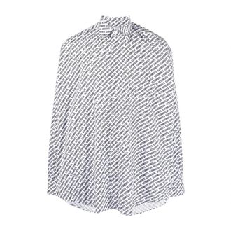 VETEMENTS Wei&szlig;es Casual Hemd f&uuml;r M&auml;nner - - Shirts - Herren - Wei&szlig; - S
