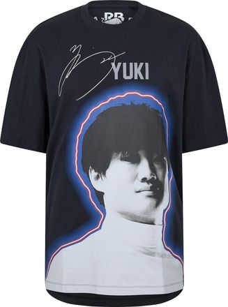 HUGO BOSS Hugo - Yuki Tsunoda T-Shirt f&uuml;r Herren (Schwarz)