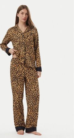 Lauren Ralph Lauren Pyjama ILN72554 Braun Regular Fit