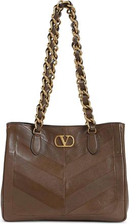 Valentino Garavani Shopper - Dunkelgr&uuml;n