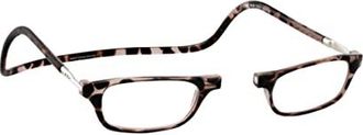 clic! CliC Eyewear - Lunettes de lecture - Avec aimants souples - Original CLIC CLASSIC - Lunettes de lecture pour hommes et femmes (2.5, &Eacute;caille)