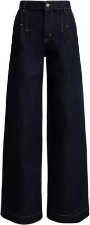 Ralph Lauren Femme, Jeans, Bleu, Taille: 36 FR Wide Jeans