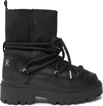 Tommy Hilfiger Schneeschuhe FW0FW08085 Schwarz