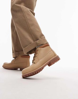 Timberland Bottes imperméables à lacets - Beige-Neutre