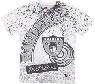 Mitchell & Ness Oakland Raiders NFL Team Tee - - Tops - Herren - Wei&szlig; - L
