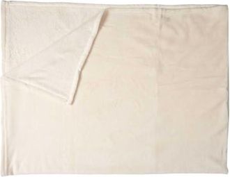 The Home Deco Factory TX0117, Cream Microfiber Blanket 150x200 cm, Soft and elegant, ideal for Sofa or Bed, Easy to Maintain, Decorations, Beige