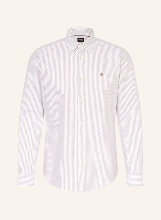 HUGO BOSS Hemd Roan Slim Fit beige