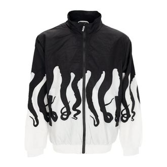 Octopus Octopus Trainingsjacke Wei&szlig;/Schwarz - - Jackets - Herren - Mehrfarbig - L