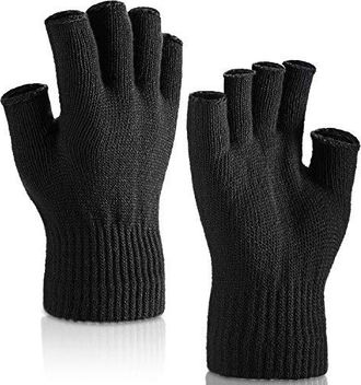 Satinior Femme, APPARELGLOVES, Noir, Taille unique