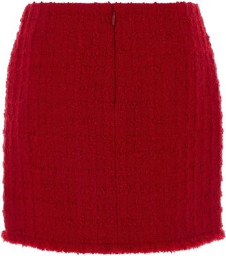 Versace Rblipstickred 1.outer Fabric:nylon Gonne Skirt