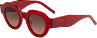 Kaleos Femme, Accessoires, Rouge, Taille: 47 MM Travers 003 Lunettes de soleil