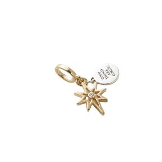 Pandora Charme &agrave; Pendentif &Eacute;toile Polaire Gravable en Diamant Synth&eacute;tique - Femme - Accessoires - Multicolore - Taille: ONE Size