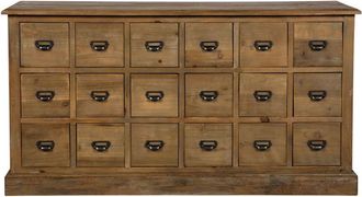 Rendez-Vous D&eacute;co Rendez-vous D&eacute;co - Buffet en bois recycl&eacute; 18 tiroirs - miramas