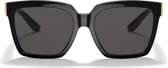 Dolce & Gabbana Femme, Accessoires, Noir, Taille: 56 MM Lunettes de soleil