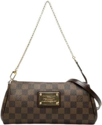Louis Vuitton Sac bandouli&egrave;re Eva Damier Pre-owned - Femme - Pre-owned - Brun - Taille: ONE Size