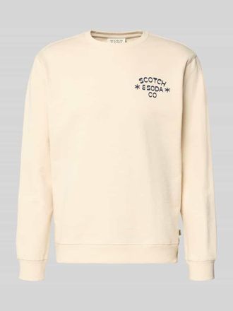 Scotch & Soda Sweatshirt mit Label-Print