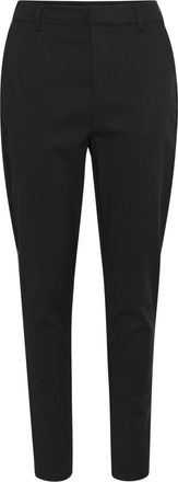 Kaffe KAloraine Pants Damen Stoffhose Business Casual Hose Elegant Elastischer Bund mit Taschen Anzughose Black Deep 40