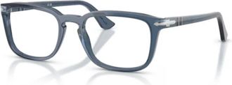 Persol unisex, Accessoires, Bleu, Taille: 52 MM Po3382V Optical Frame