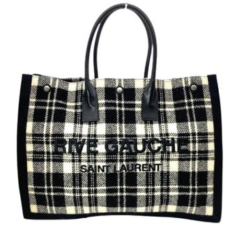 Saint Laurent Pre-owned Baumwoll-Schulter-Tote Bag - - Pre-owned - Damen - Mehrfarbig - ONE SIZE