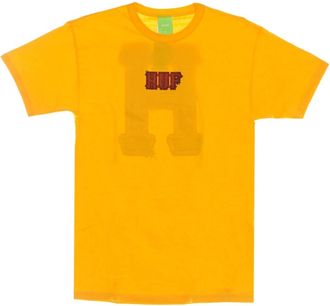 HUF Amazing H Tee - - Tops - Herren - Gelb - S