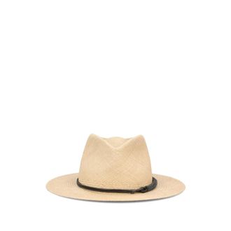 Brunello Cucinelli Fedora Hut - - Accessories - Damen - Beige - M