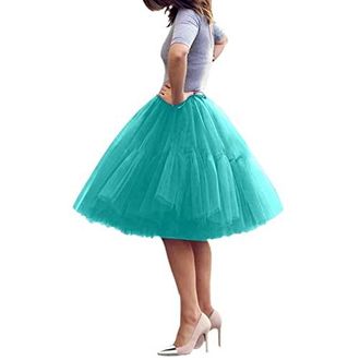 Generic Jupe Halloween Femme - Nouvelle Jupe Gonflée Plissée en Maille Mode 2025 pour Femmes Élégance Rapide et Confortable Quotidien Tendance Saisonnière