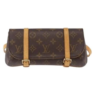 Louis Vuitton Sac Banane en Toile Pre-owned - Femme - Pre-owned - Brun - Taille: ONE Size