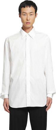Lardini Pinstriped Cotton Shirt
