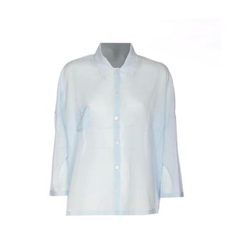 PDR Phisique Du Role Femme, Blouses et Chemises, Bleu, Taille: 40 FR Barbara Shirt in Cotton Muslin