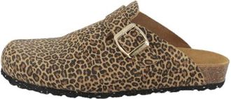 Les Tropeziennes LES TROPEZIENNES PAR M. BELARBI Femme Zabot Chaussures Ville Mule ET Sabot, Leopard, 40 EU