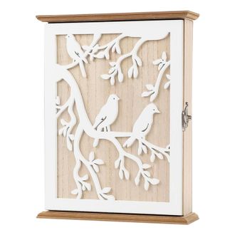 Generic Vintage Carter mit 6 Haken - Verriegelungshalter des Holzhalters, Schl&uuml;sselspeicherbox | F&uuml;r den Eingang des Eingangsraums der Eingangst&uuml;r f&uuml;r den Hom