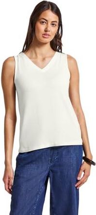 Street One A323623 Haut &agrave; col en V, Blanc cass&eacute;, 38 Femmes