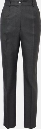 Dolce & Gabbana Schmale Hose aus Wolle