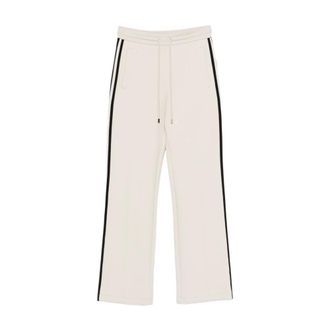 Max Mara Femme, Pantalons, Beige, Taille: 38 FR Pantalon Large en Laine