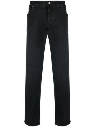 Dolce & Gabbana jean à coupe skinny - Noir