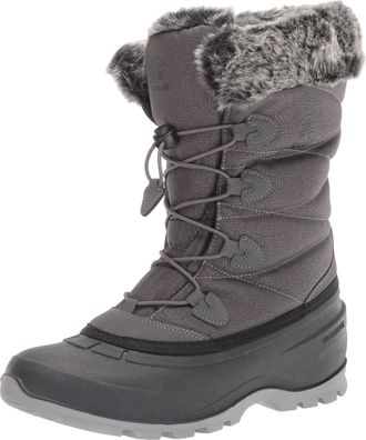 kamik Momentum 3 Schneestiefel für Damen, Dunkelgrau, 36 EU