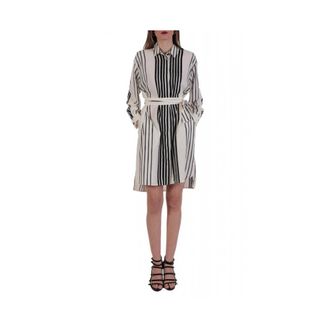 Marella Agnelli Long Stripe Dress - - Dresses - Damen - Mehrfarbig - M